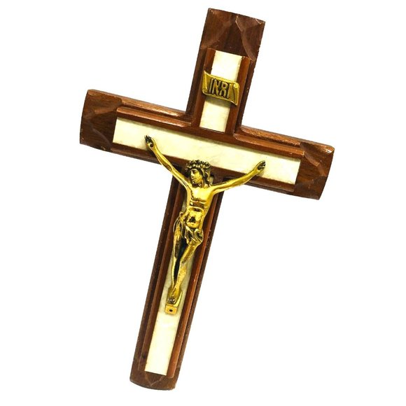 unbranded | Wall Decor | Vtg Crucifix Cross Last Rites Sick Call Holy ...